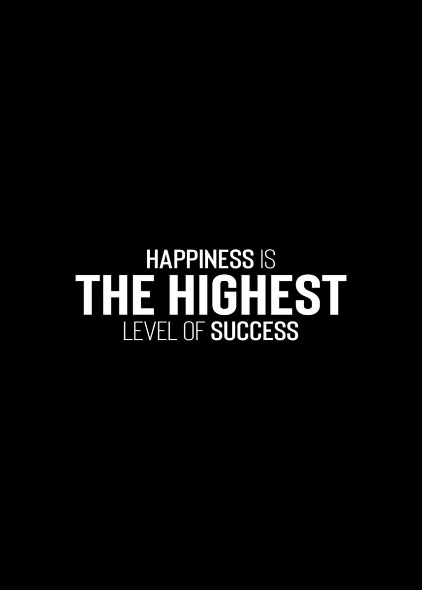 'Highest Level of Success' Poster, picture, metal print, paint by ...