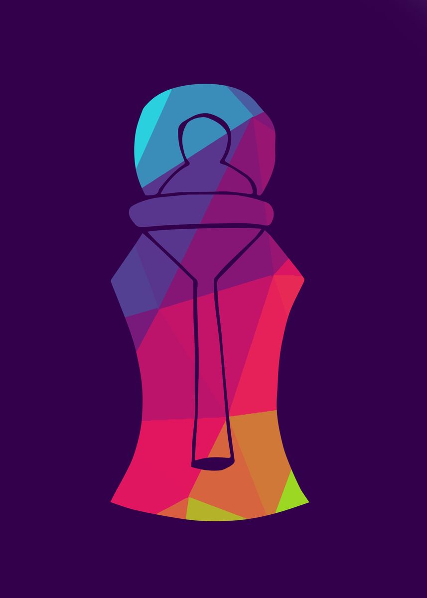 'Rainbow Baby Bottle 4' Poster, picture, metal print, paint by Maricris ...