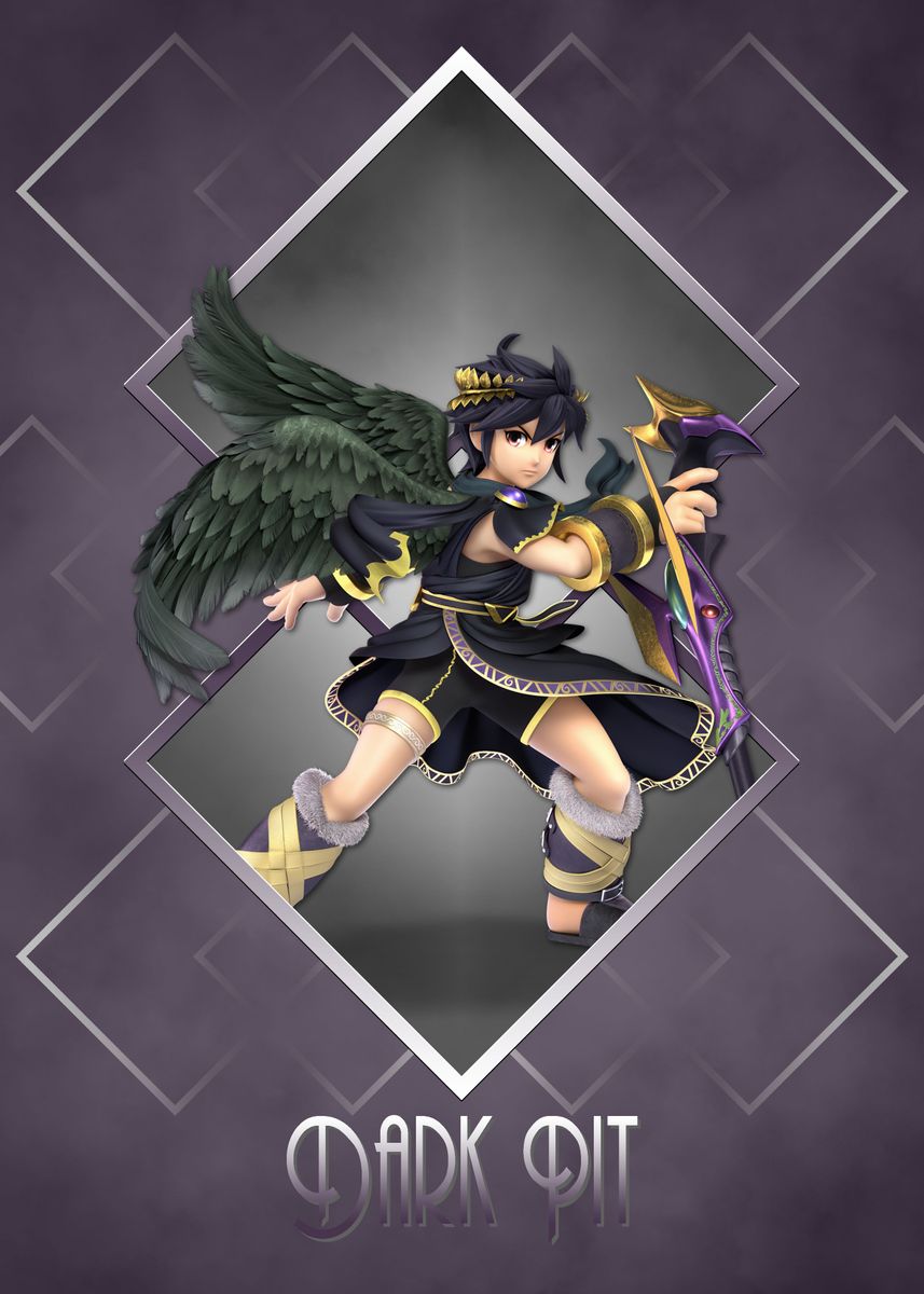 'Art Deco Dark Pit' Poster, picture, metal print, paint by Gemini ...