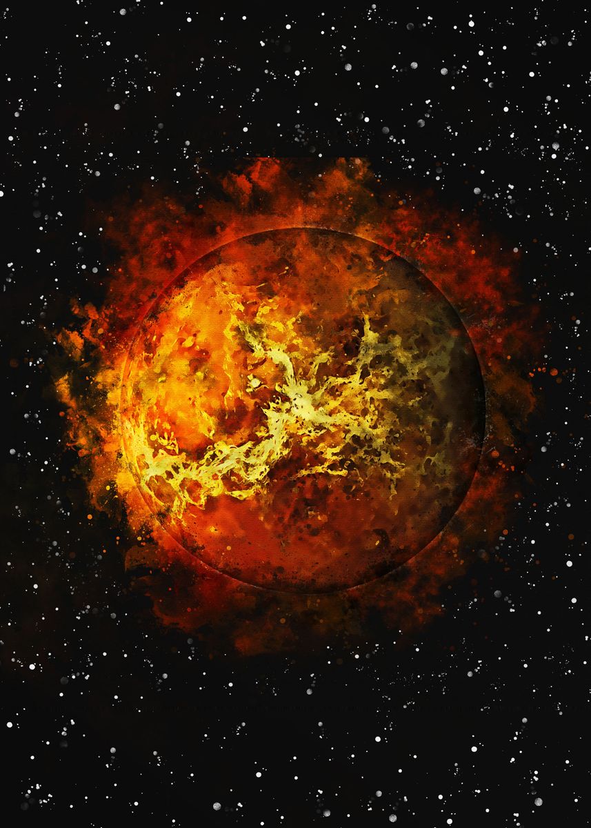 'Venus' Poster, picture, metal print, paint by BluPaw | Displate