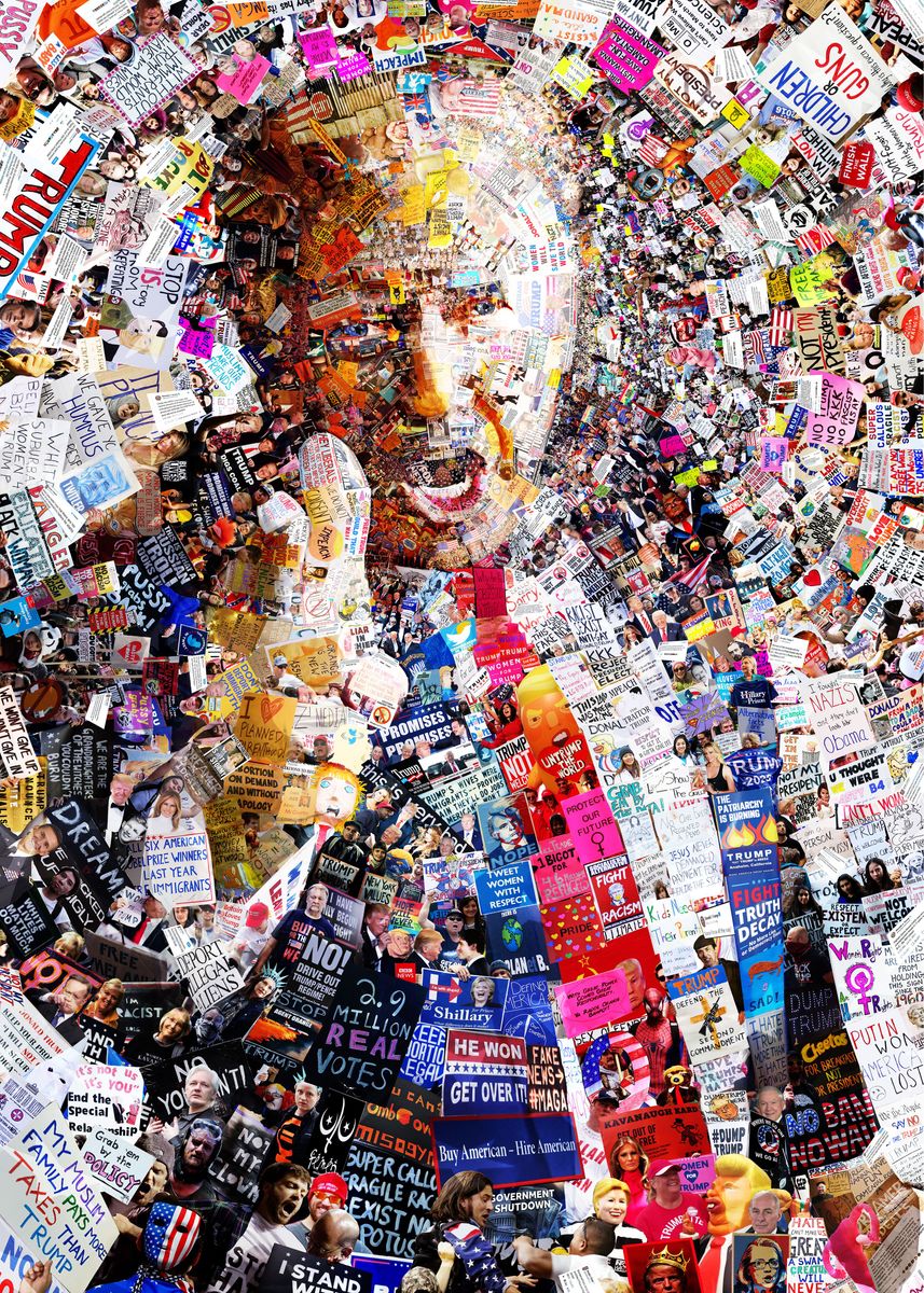 'Politically Correct Fools' Poster, picture, metal print, paint by O O ...