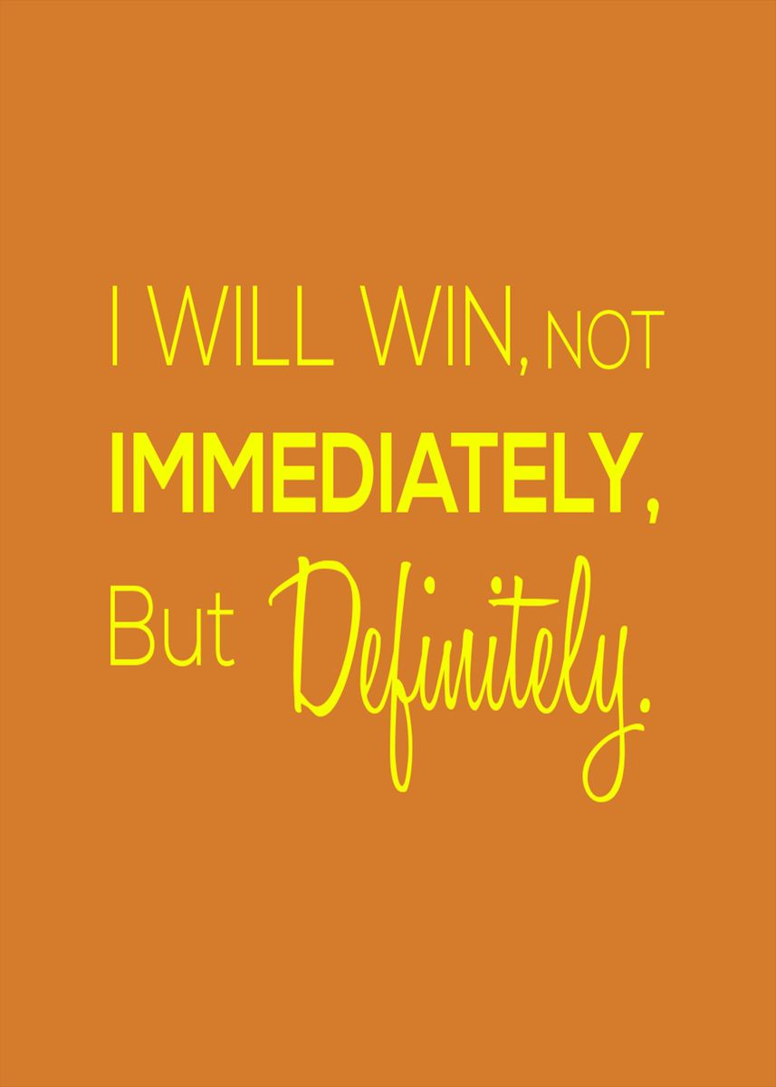 'Win' Poster by Conceptual Photography | Displate