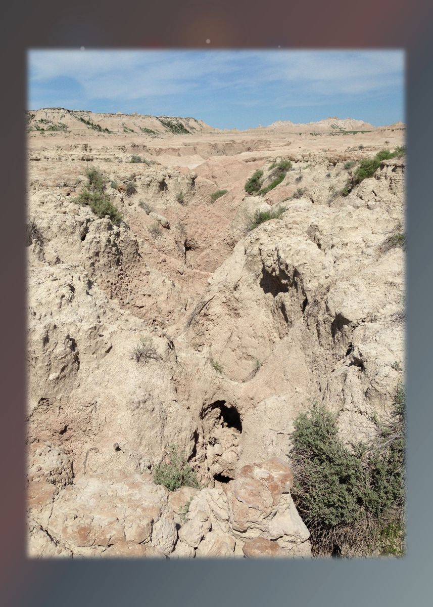 'Badlands 3' Poster, picture, metal print, paint by ChemECool | Displate