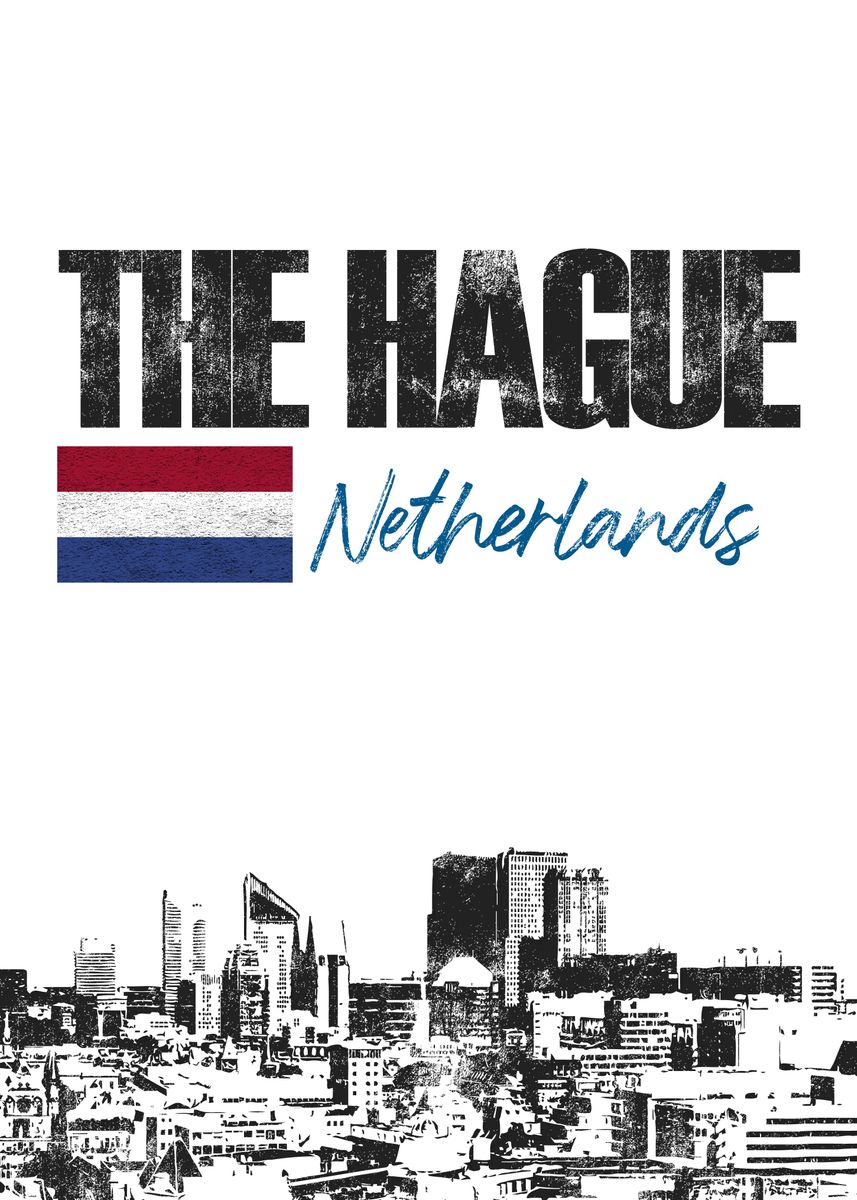 'The Hague' Poster, picture, metal print, paint by Printed Artings ...