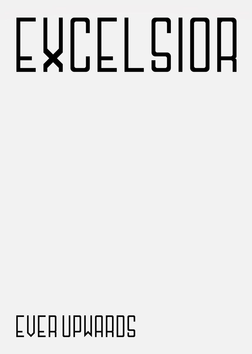 'Ever Upward' Poster, picture, metal print, paint by Josh B | Displate