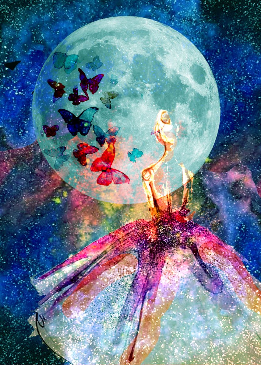 'princess' Poster by Areej | Displate