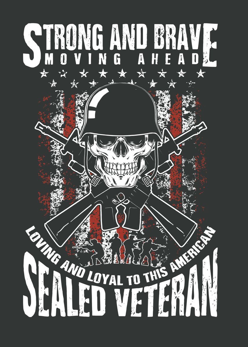 'Loving And Loyal' Poster, picture, metal print, paint by Snazzy | Displate