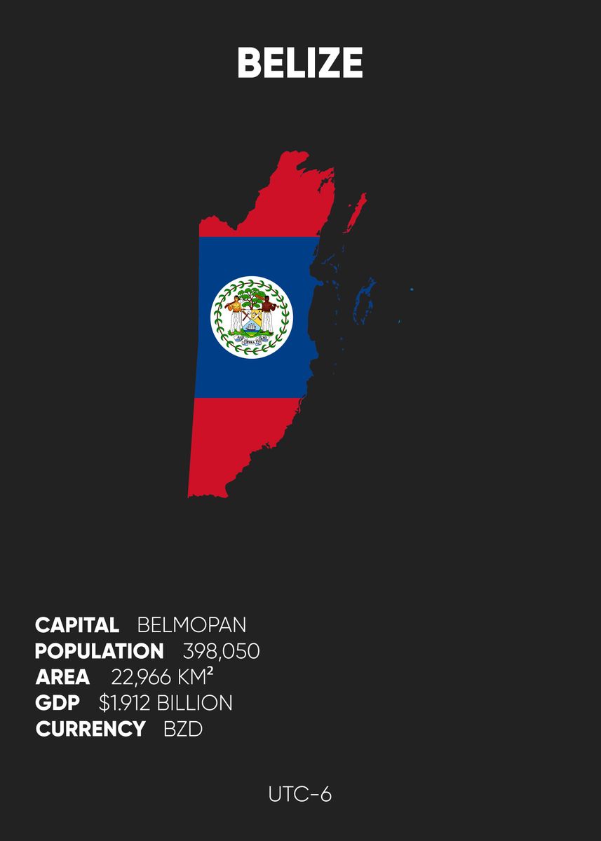 'Belize' Poster, picture, metal print, paint by Conceptual Photography ...