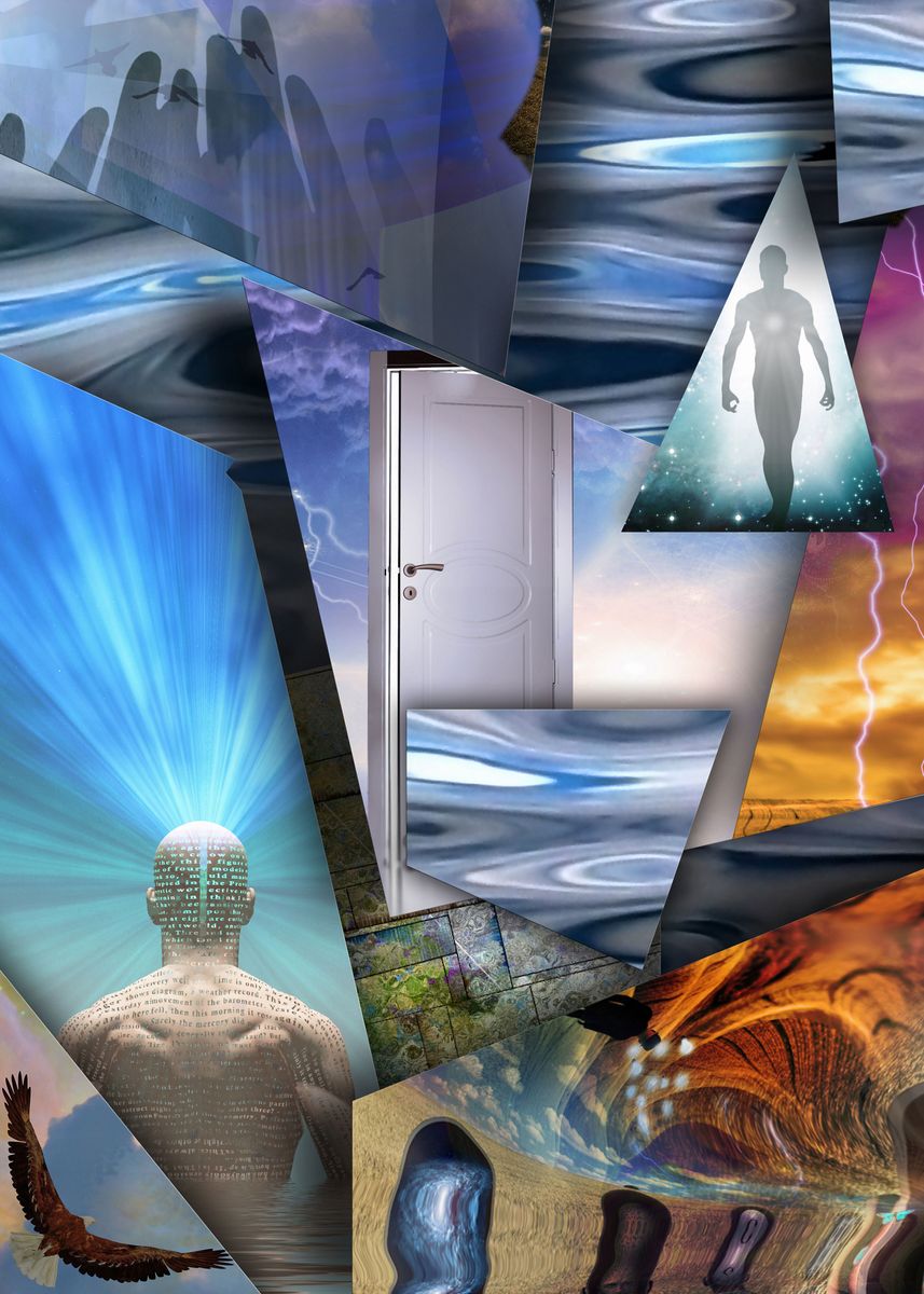 'The power of imagination' Poster, picture, metal print, paint by Bruce ...