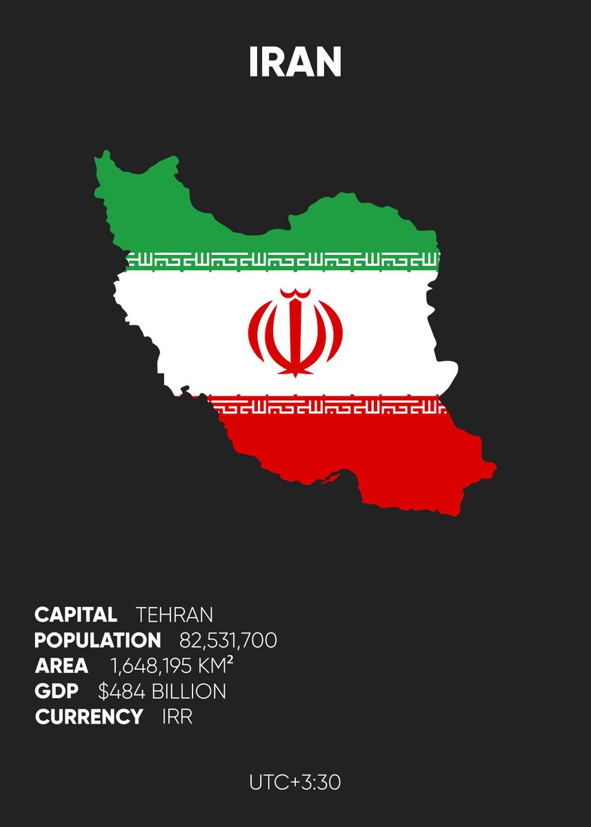 'Iran' Poster, picture, metal print, paint by Conceptual Photography ...
