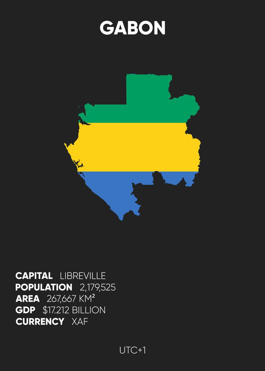 'Gabon' Poster, picture, metal print, paint by Conceptual Photography ...