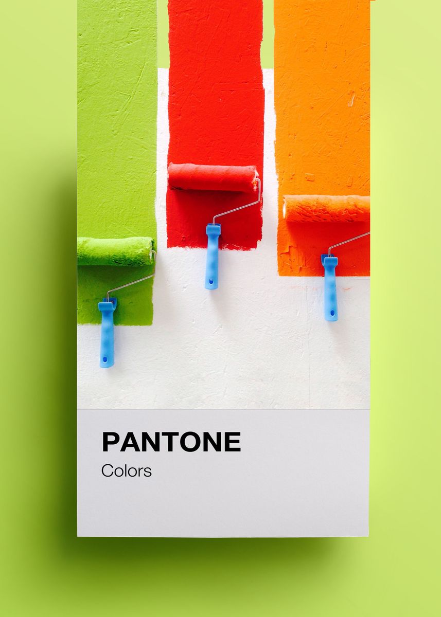 'Pantone painting' Poster, picture, metal print, paint by Nelva Andrea ...