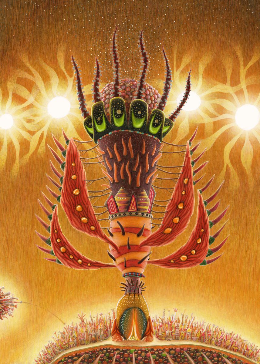 'Manu universe' Poster, picture, metal print, paint by Viktor Mazhlekov ...