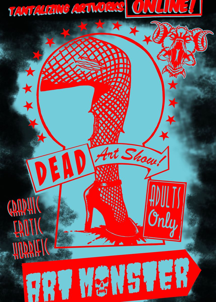 'Art Monster' Poster, picture, metal print, paint by Jason Sorrell ...