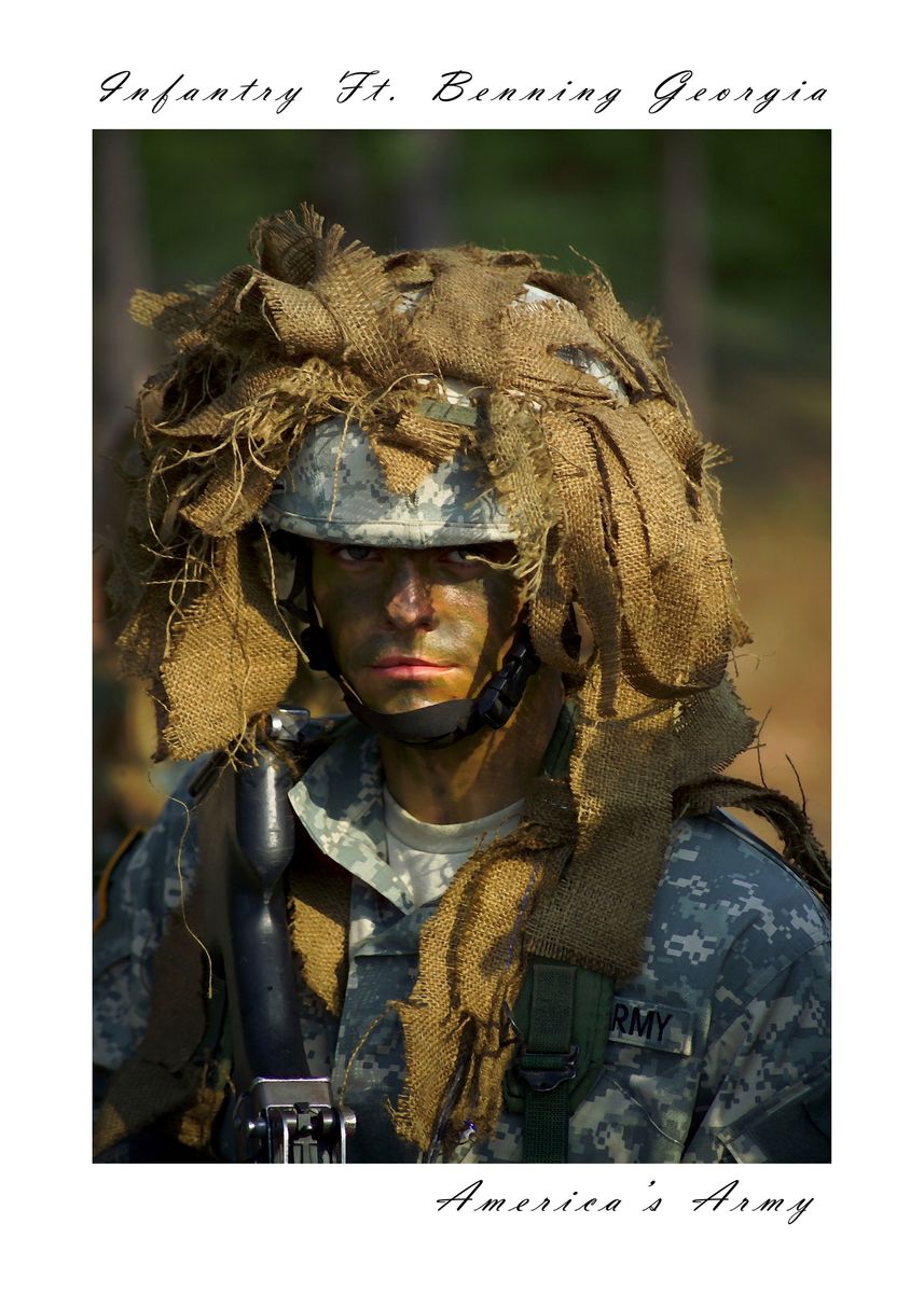 'Infantry Poster' Poster by Dennis Begnoche | Displate