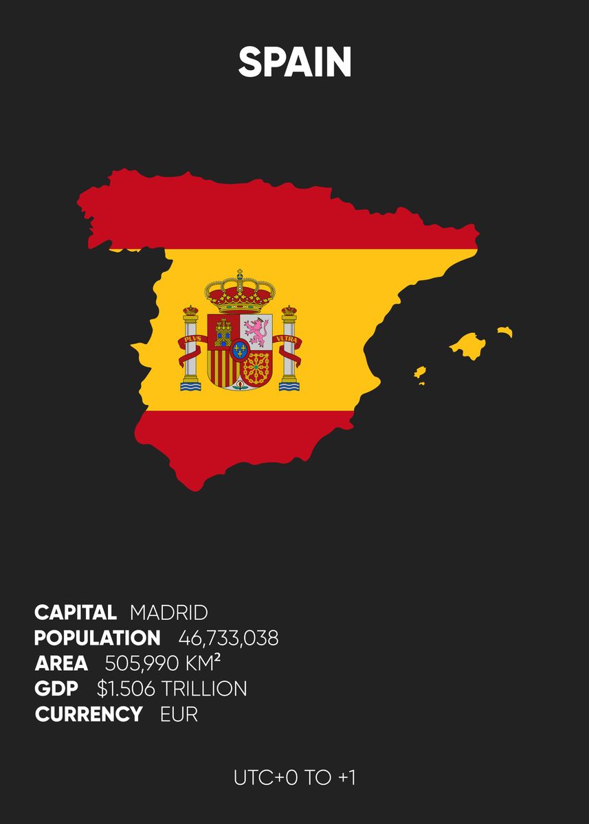 'Spain' Poster, picture, metal print, paint by Conceptual Photography ...