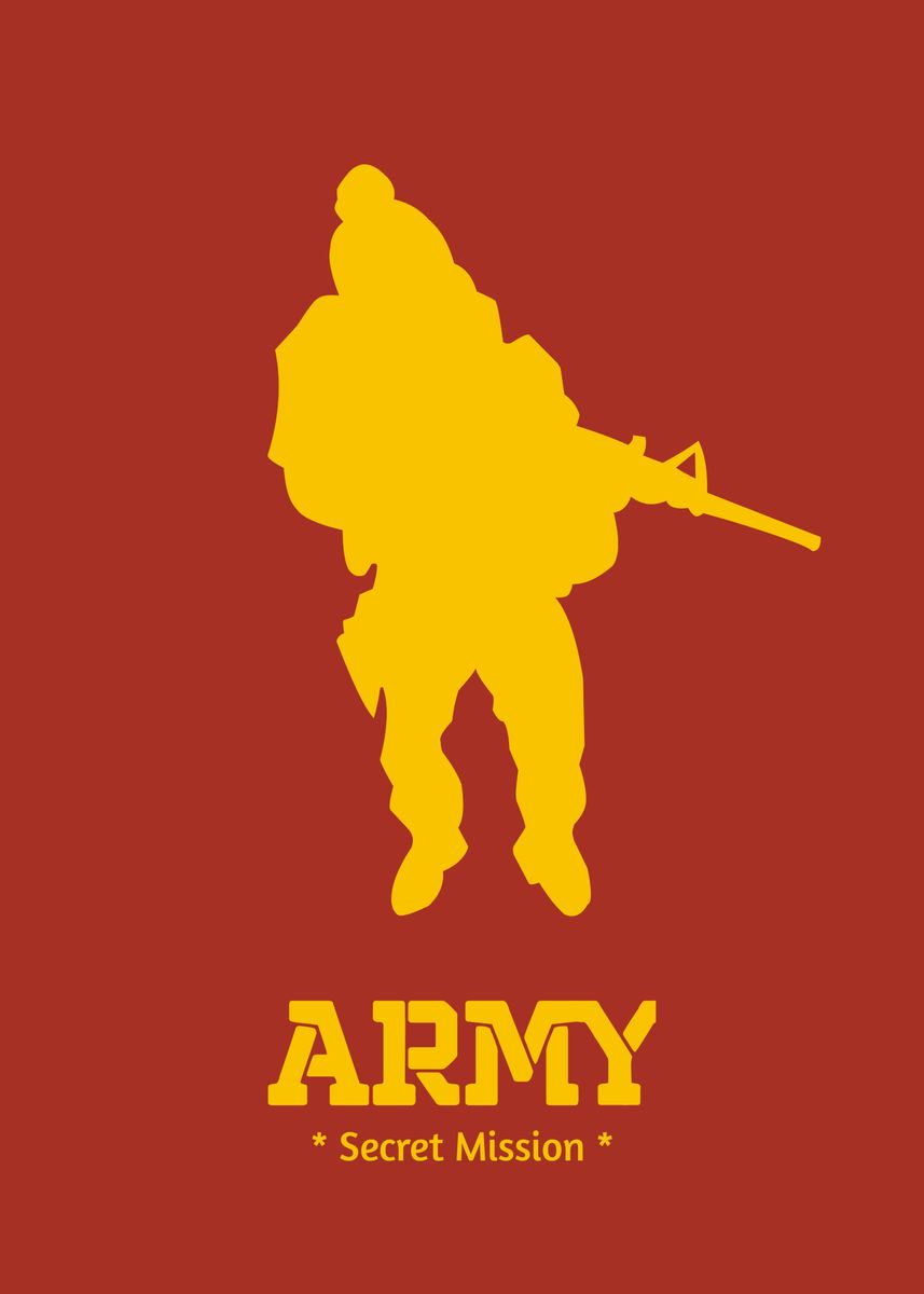 'Secret army mission ' Poster, picture, metal print, paint by Enggar Kw ...