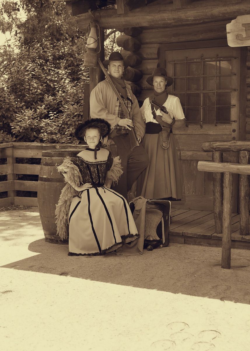 'Western Scene USA' Poster, picture, metal print, paint by Gavin ...