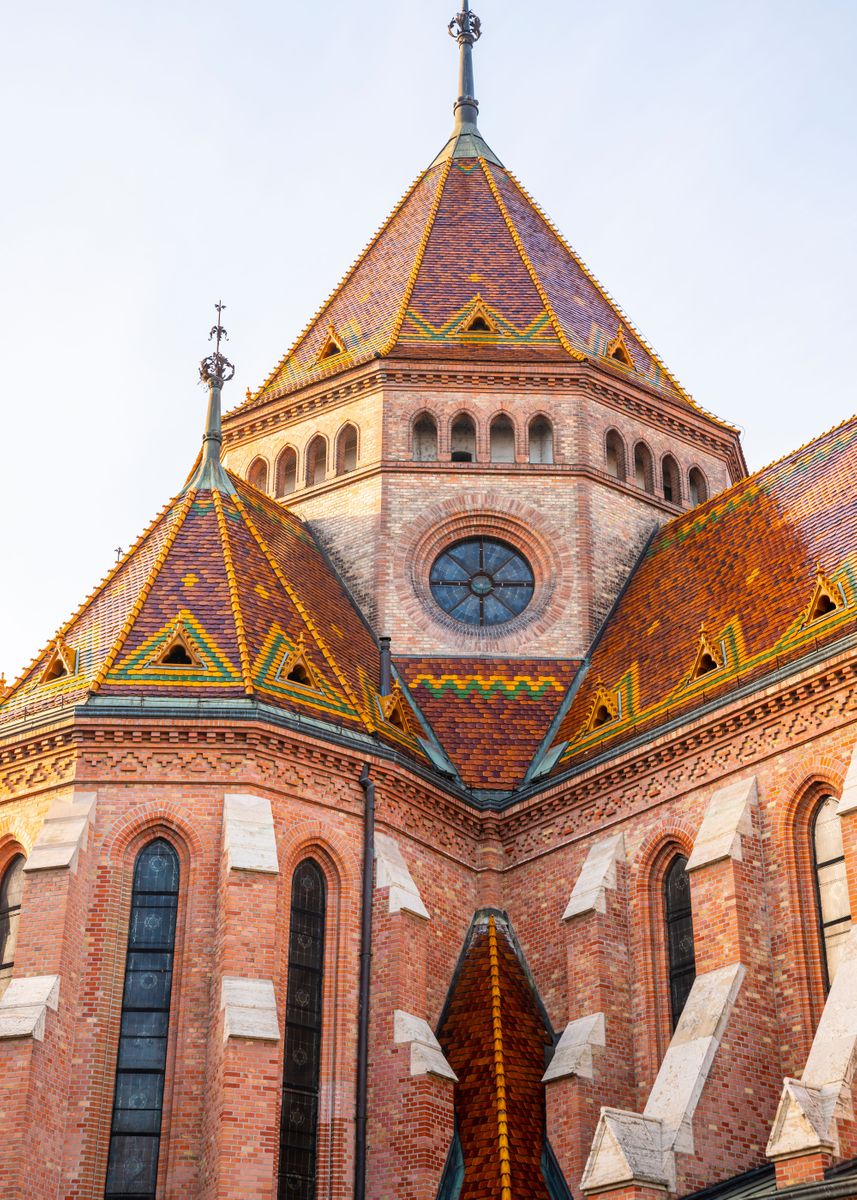 'Pretty Church' Poster by Svetlana Sewell | Displate