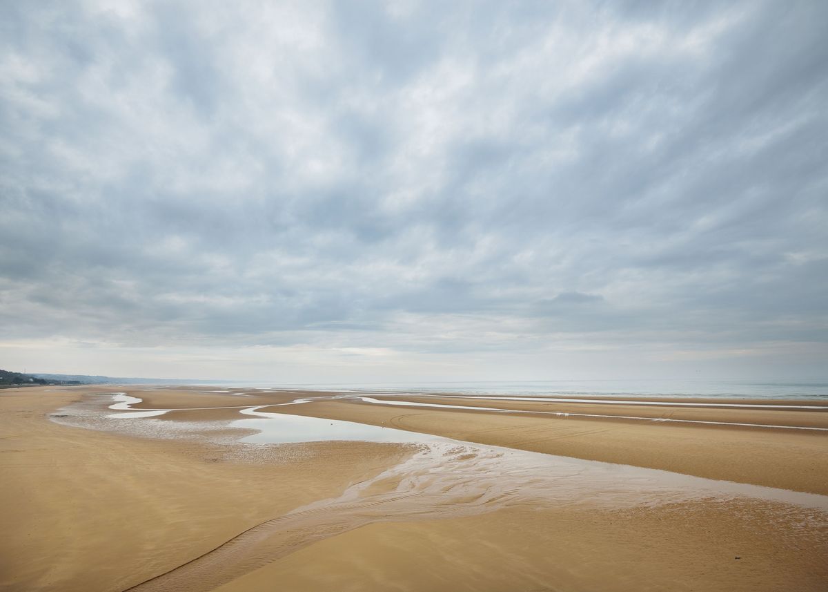 'Omaha Beach In Normandy Fr' Poster by Stunning Wallpapers | Displate