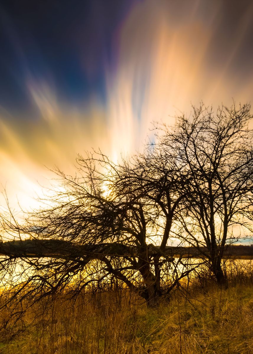 'Long Exposure Black And Wh' Poster by Stunning Wallpapers | Displate