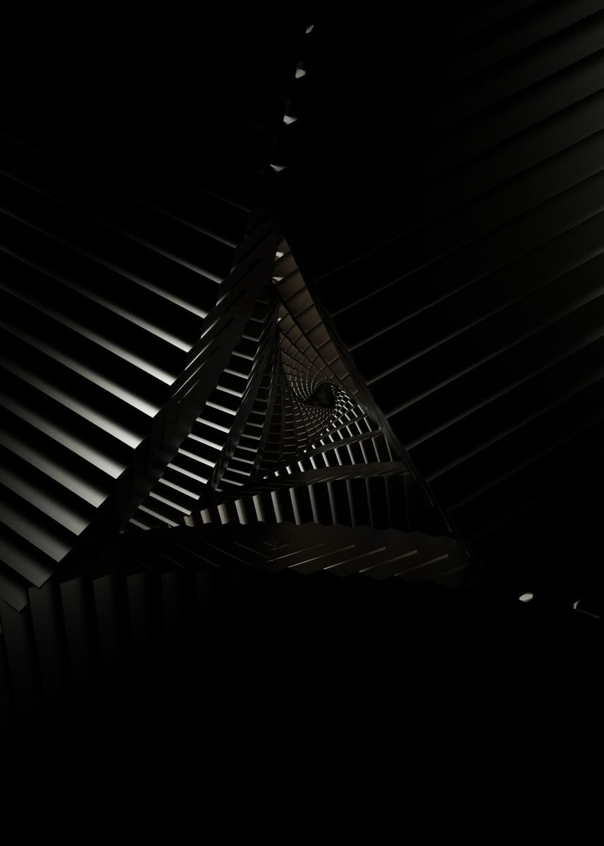 'Twisted perspective' Poster, picture, metal print, paint by Aivaras ...