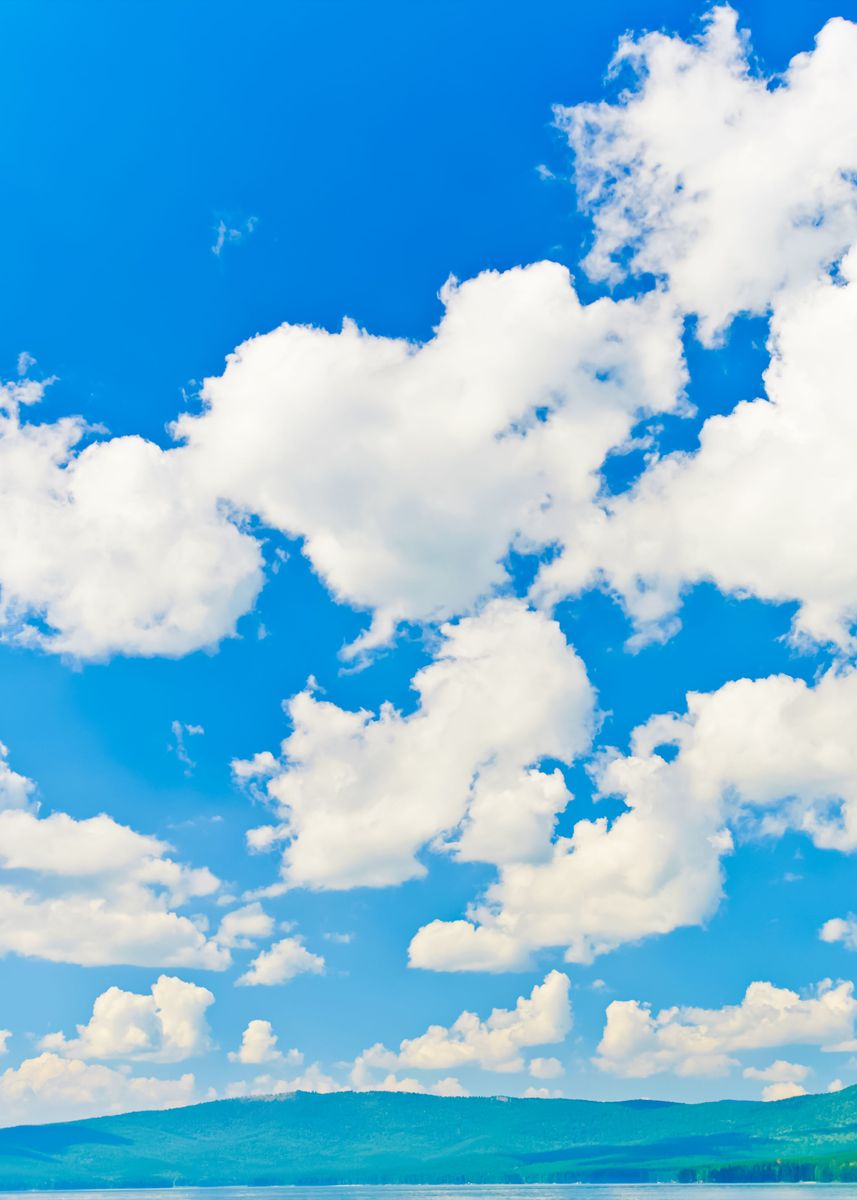 'Cloudscape' Poster by Stunning Wallpapers | Displate