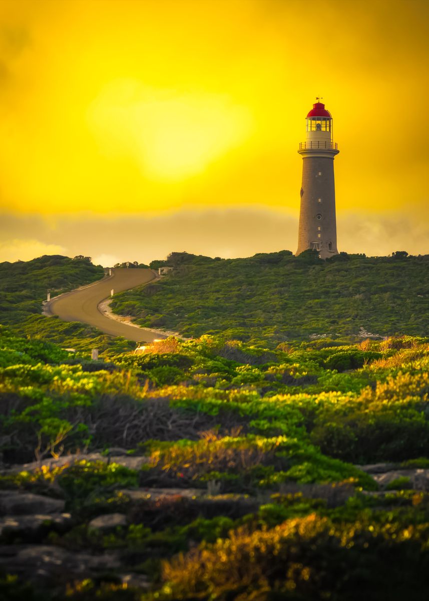 'Golden View' Poster, picture, metal print, paint by Stunning ...