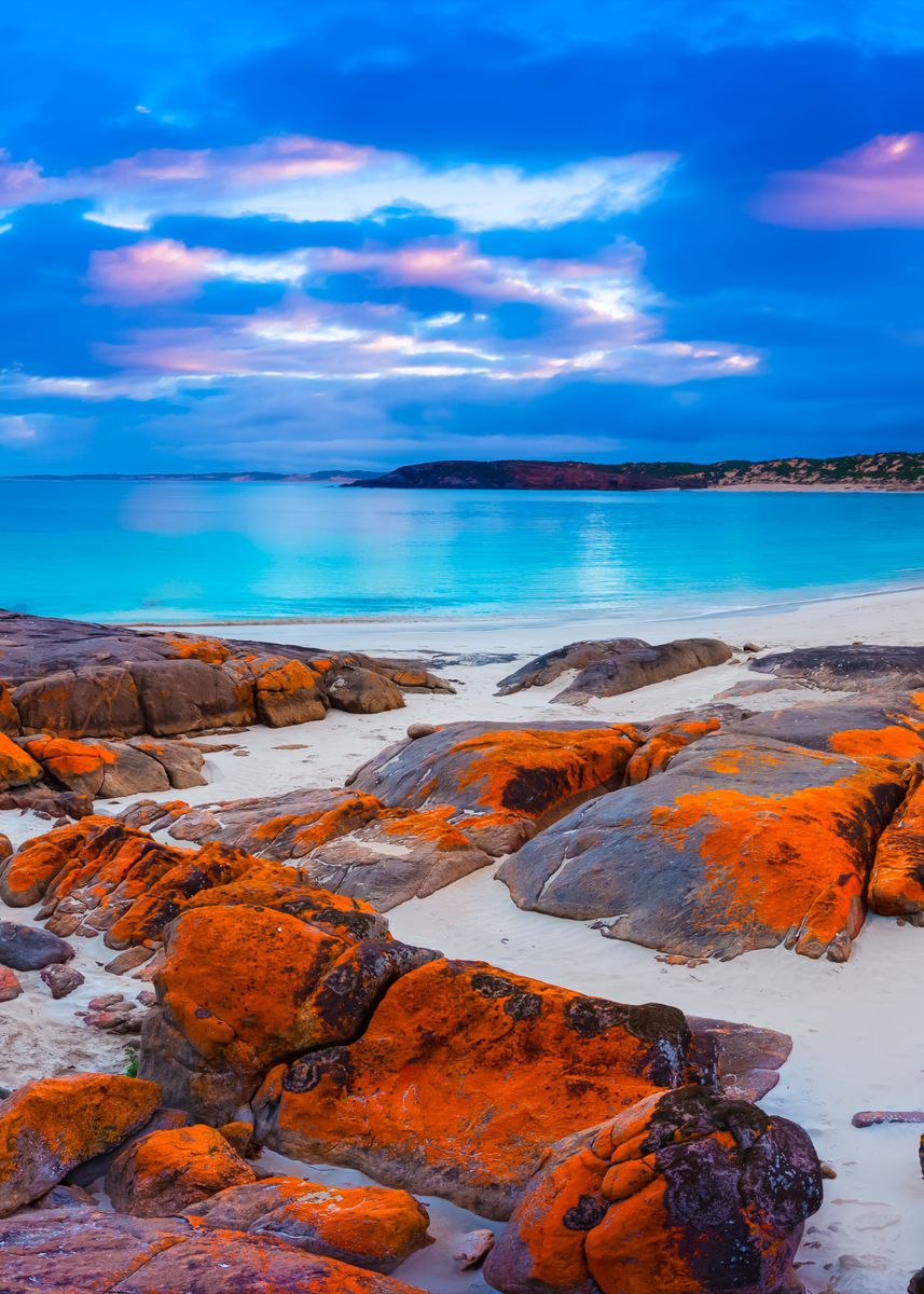 'Red Rock' Poster, picture, metal print, paint by Stunning Wallpapers ...