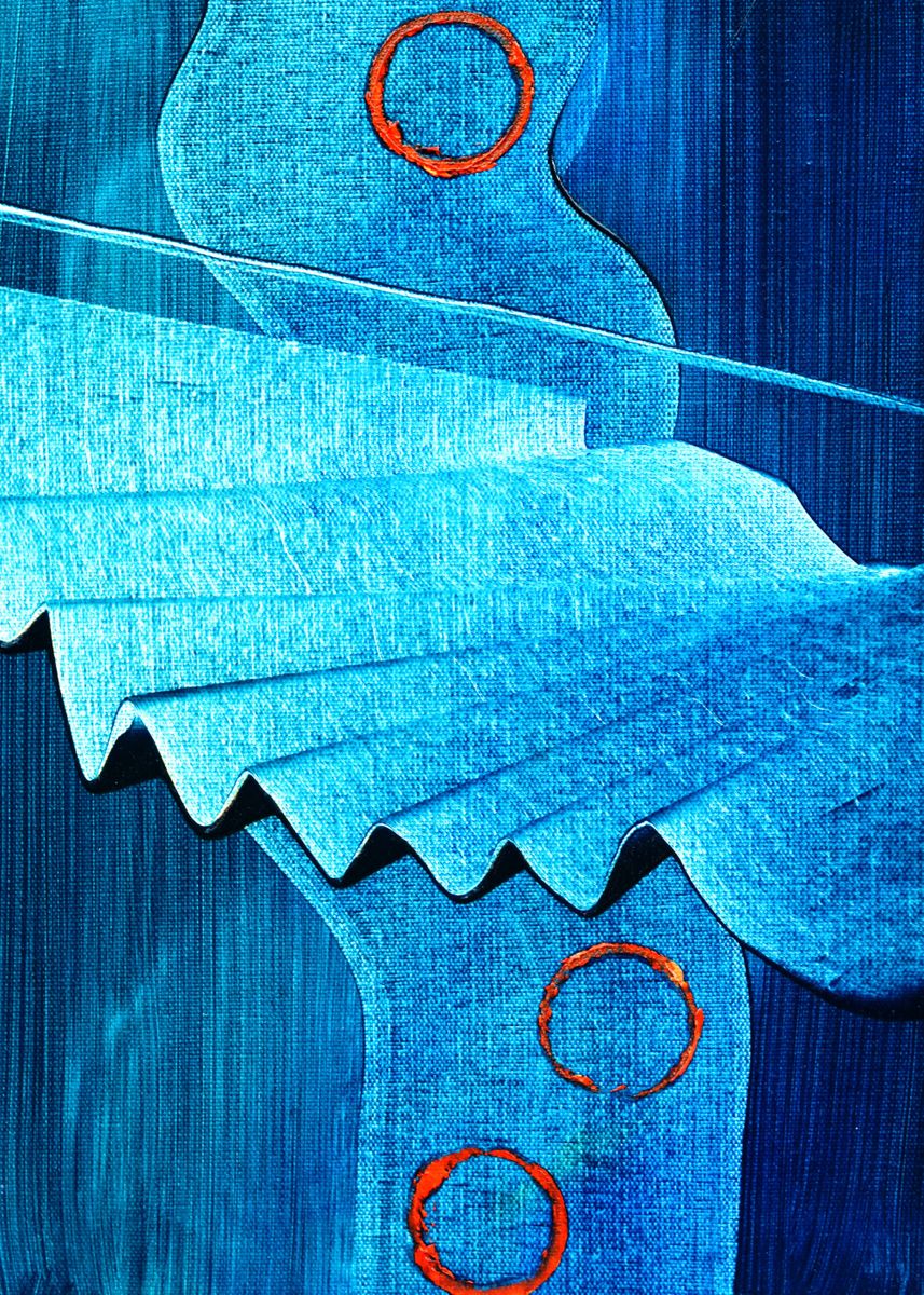 'Blue Yonder ' Poster, picture, metal print, paint by Pieter Pienaar ...