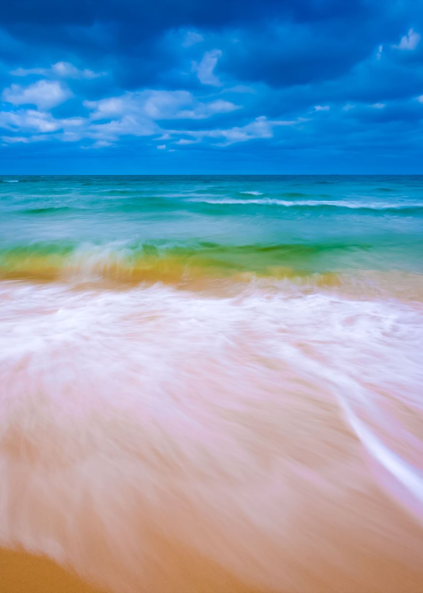 'Beach Landscape Baltic Coa' Poster, picture, metal print, paint by ...