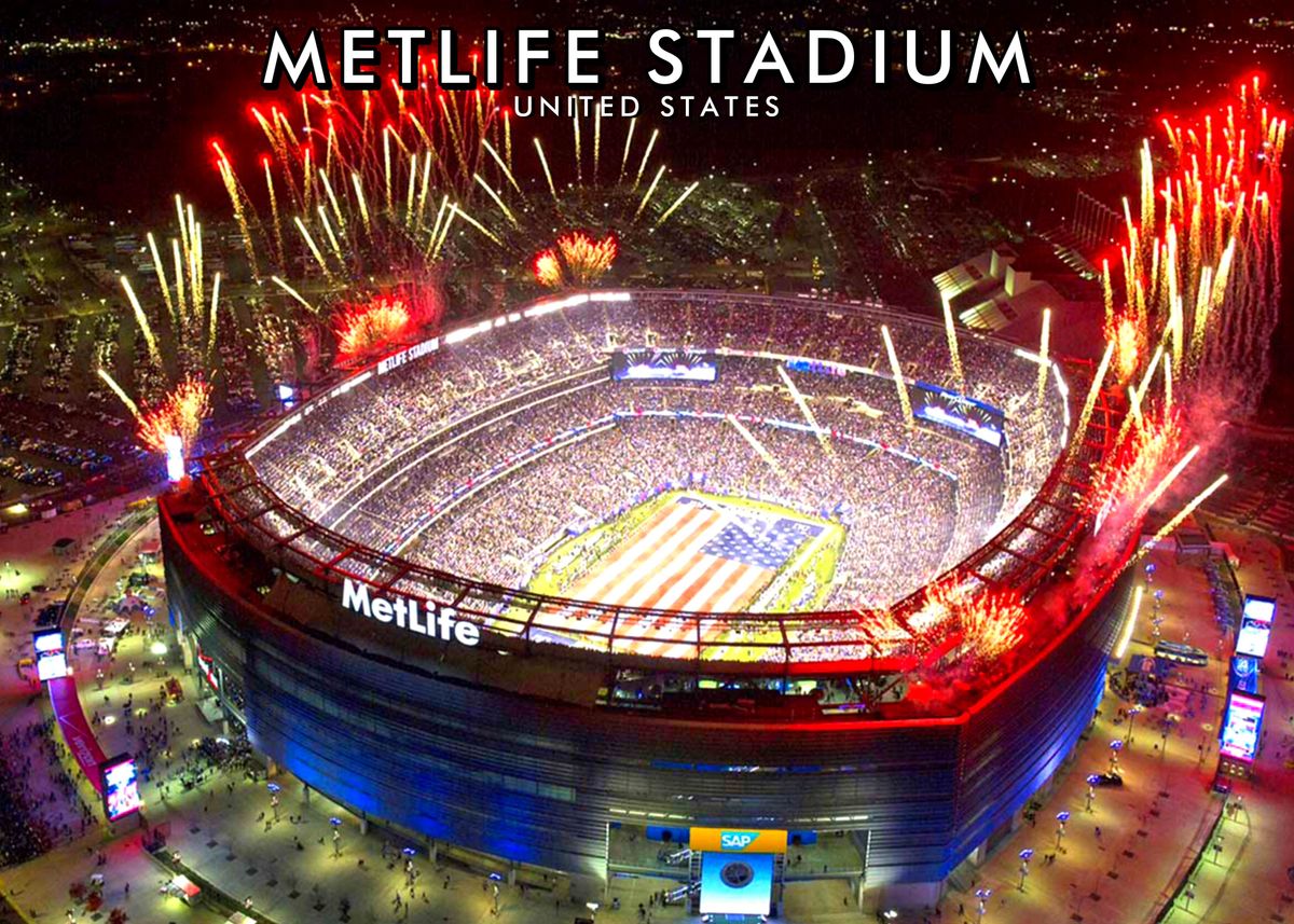 'MetLife Stadium' Poster by Miracle Studio | Displate