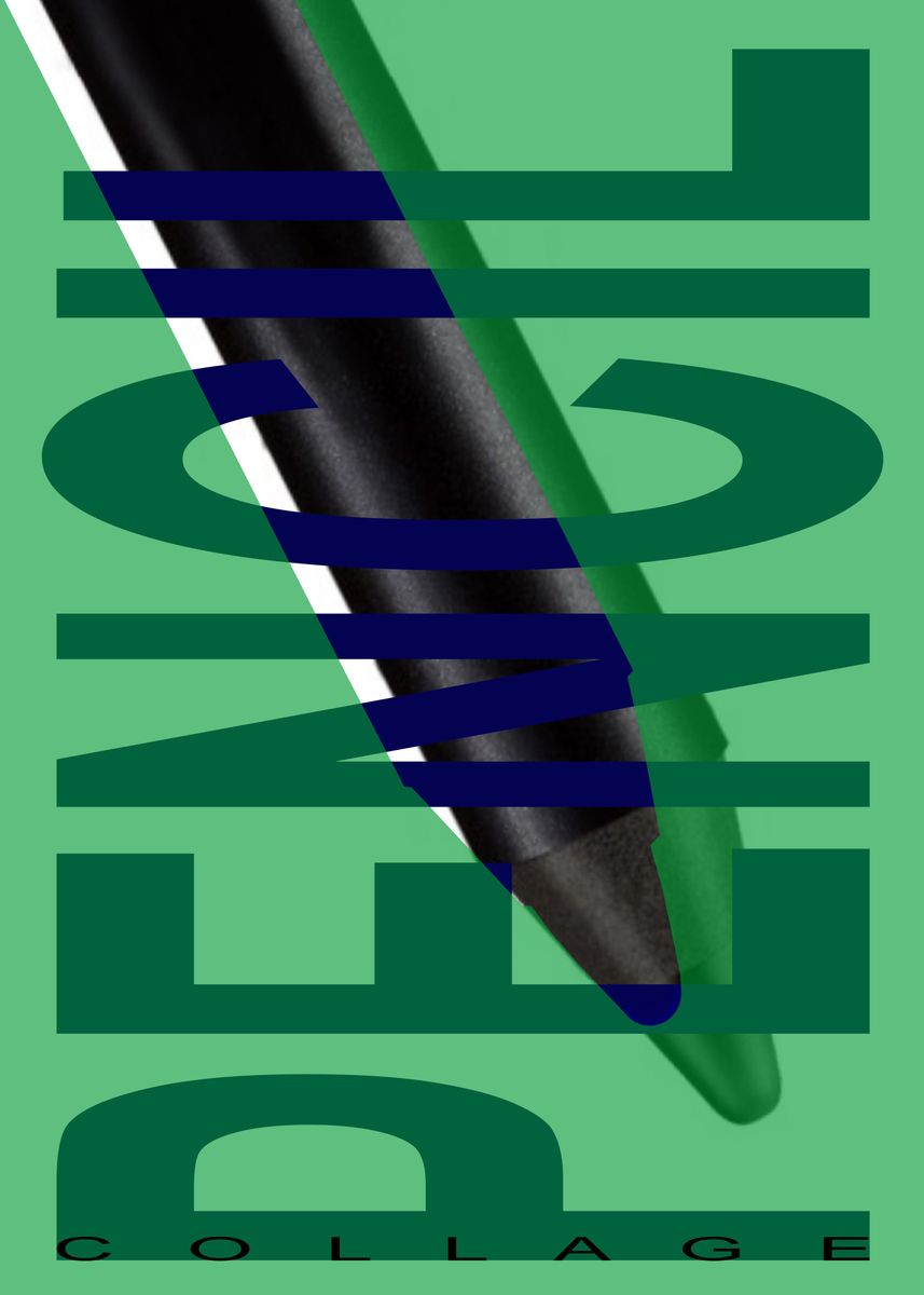 'Pencil' Poster, picture, metal print, paint by Marcos Borges | Displate