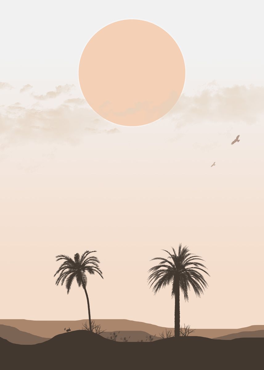 'Dried Up Oasis' Poster, picture, metal print, paint by Lukas Lii ...