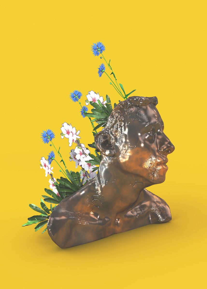 'Face Plant' Poster by Danico | Displate