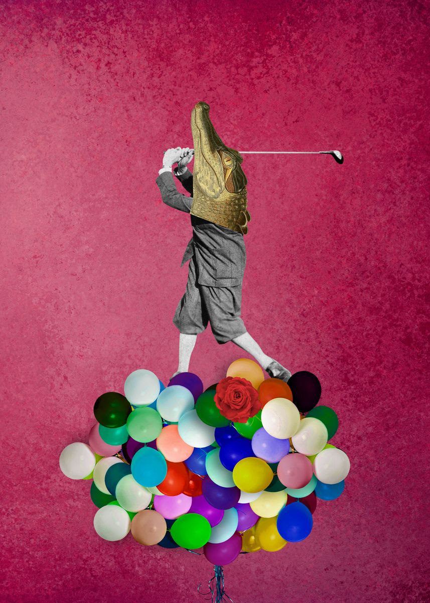 'ALLY THE GATOR ADE' Poster, picture, metal print, paint by myoopia ...