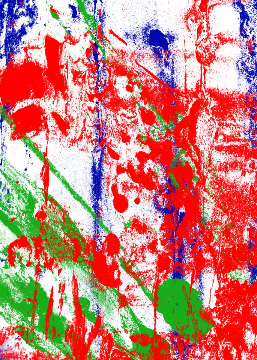 'RGB' Poster, picture, metal print, paint by Cosmin Stefan | Displate