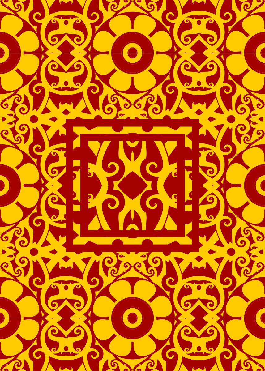 'Pattern 1 for healing ' Poster by Batyx | Displate
