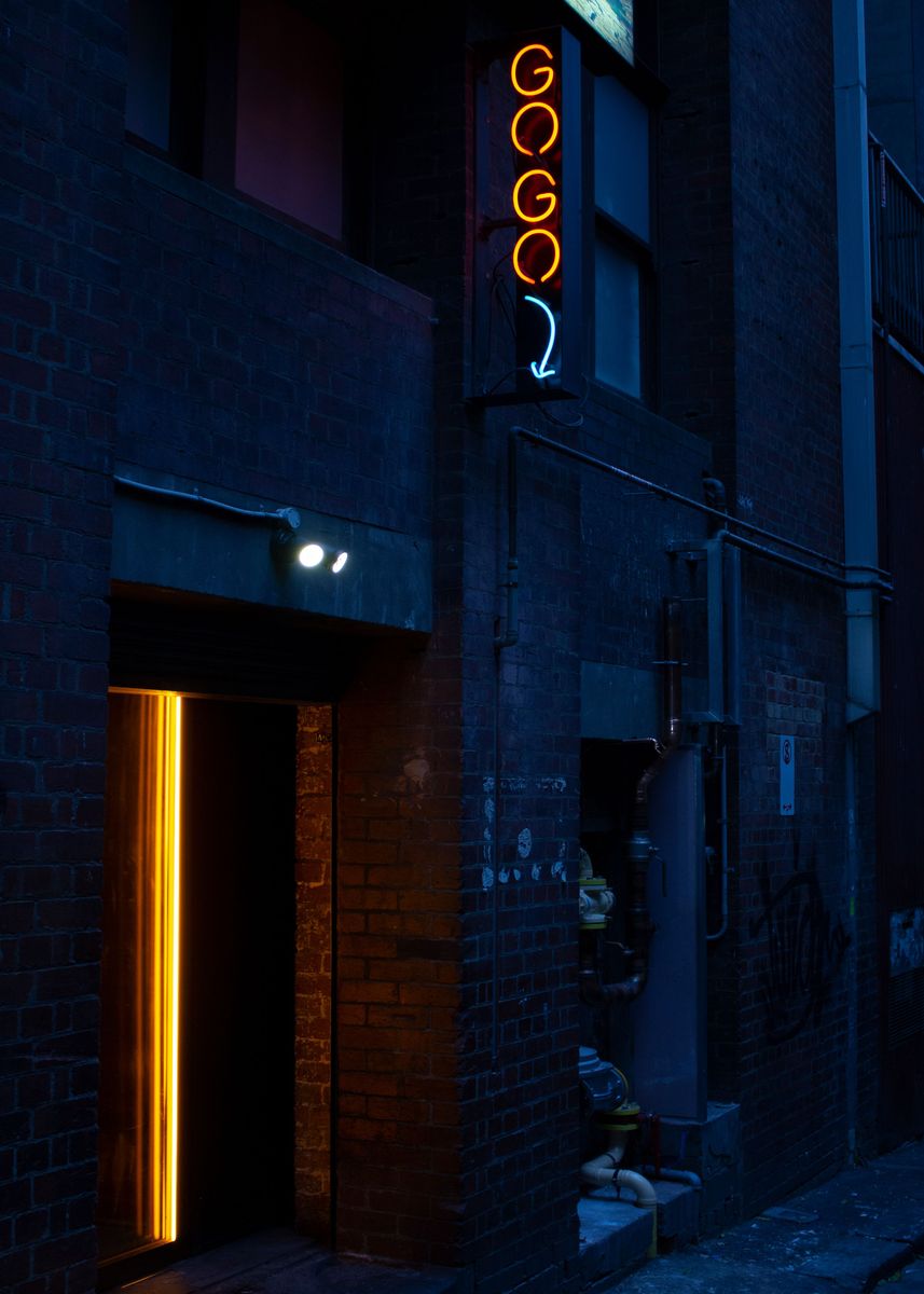 'GoGO' Poster, picture, metal print, paint by Ashley Menezes | Displate