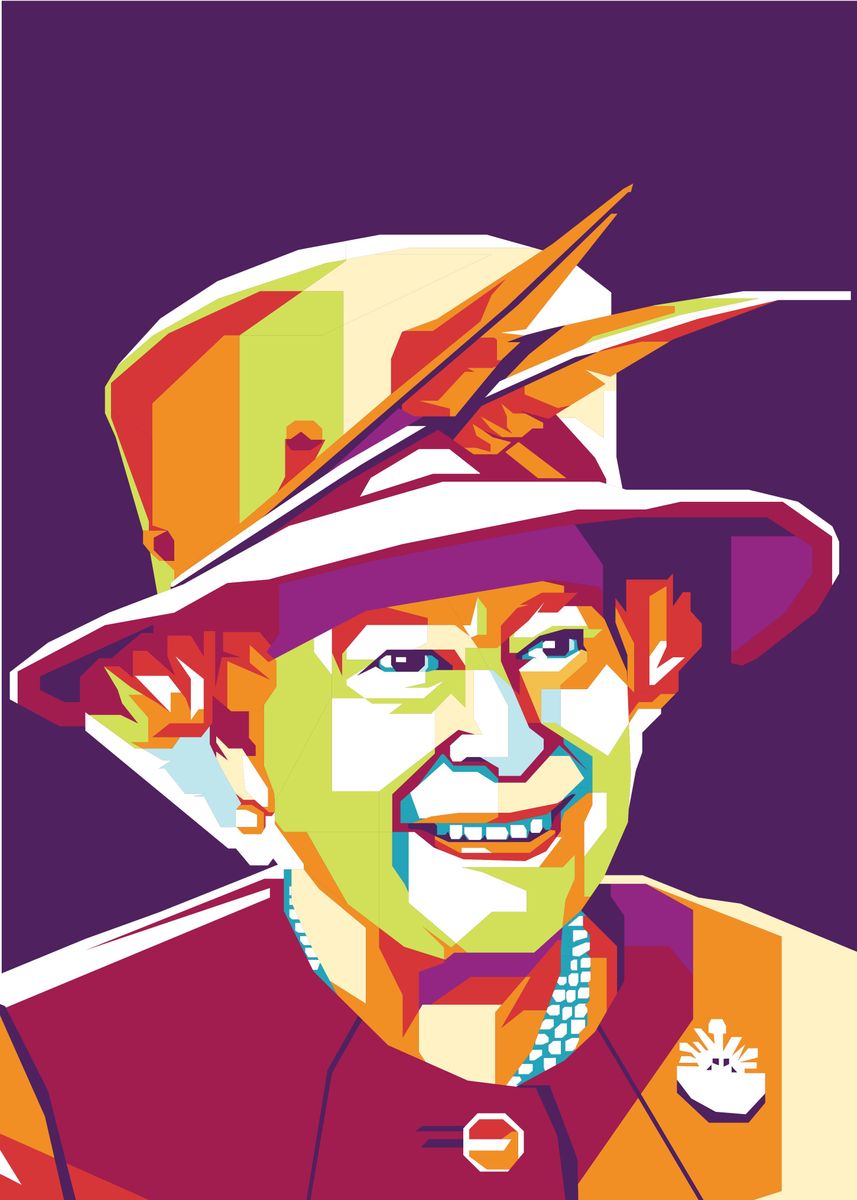 'Queen II' Poster, picture, metal print, paint by Jack | Displate