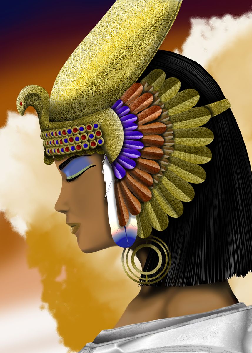 'Sand Queen' Poster by DanRillustration | Displate