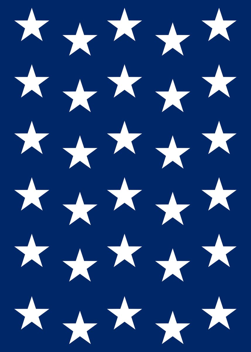 'White Stars' Poster, picture, metal print, paint by Art Ofphotos ...