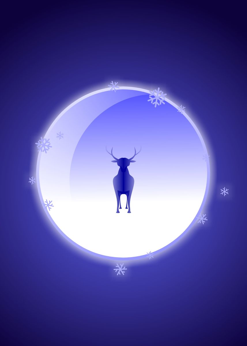 'The Christmas snowball' Poster, picture, metal print, paint by Kali ...