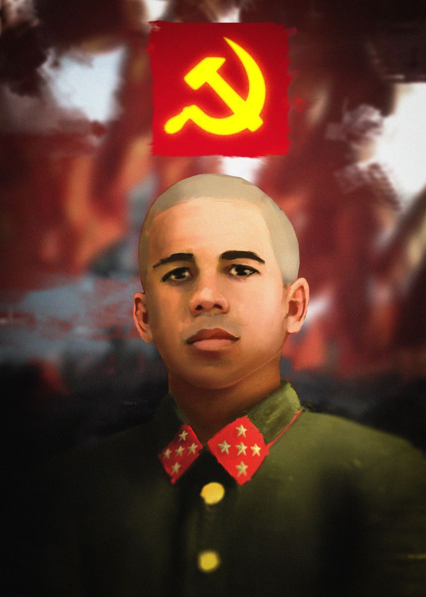 'Soviet Proud Soldier' Poster, picture, metal print, paint by Matija ...