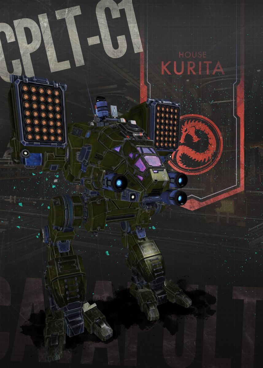 'Kurita Catapult' Poster, picture, metal print, paint by Rykker o7 ...