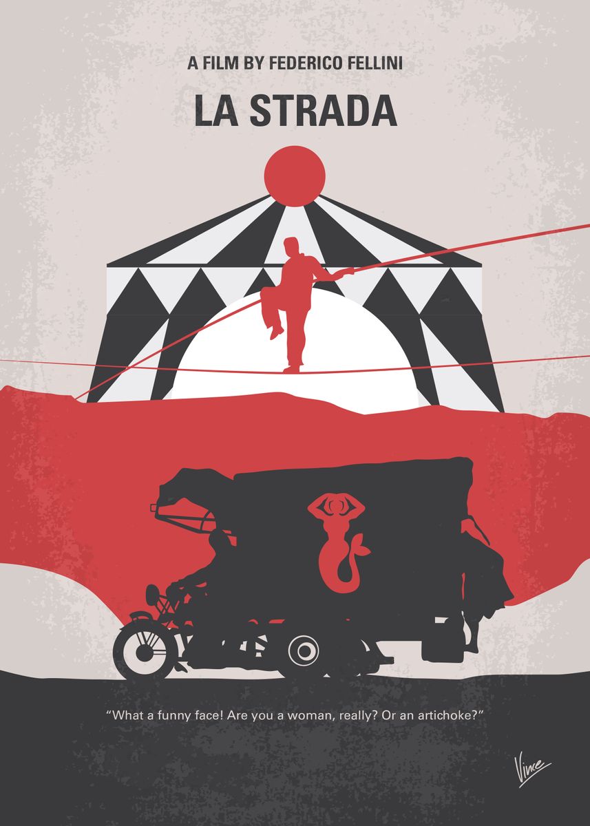 'No1100 My La Strada' Poster by Chungkong Art | Displate