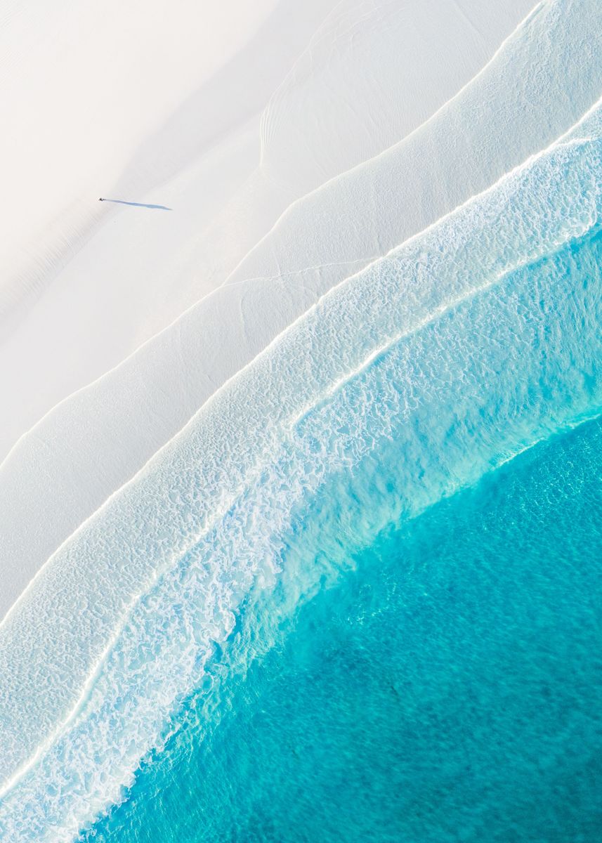 'Ocean Split' Poster, picture, metal print, paint by Jaxon Roberts ...