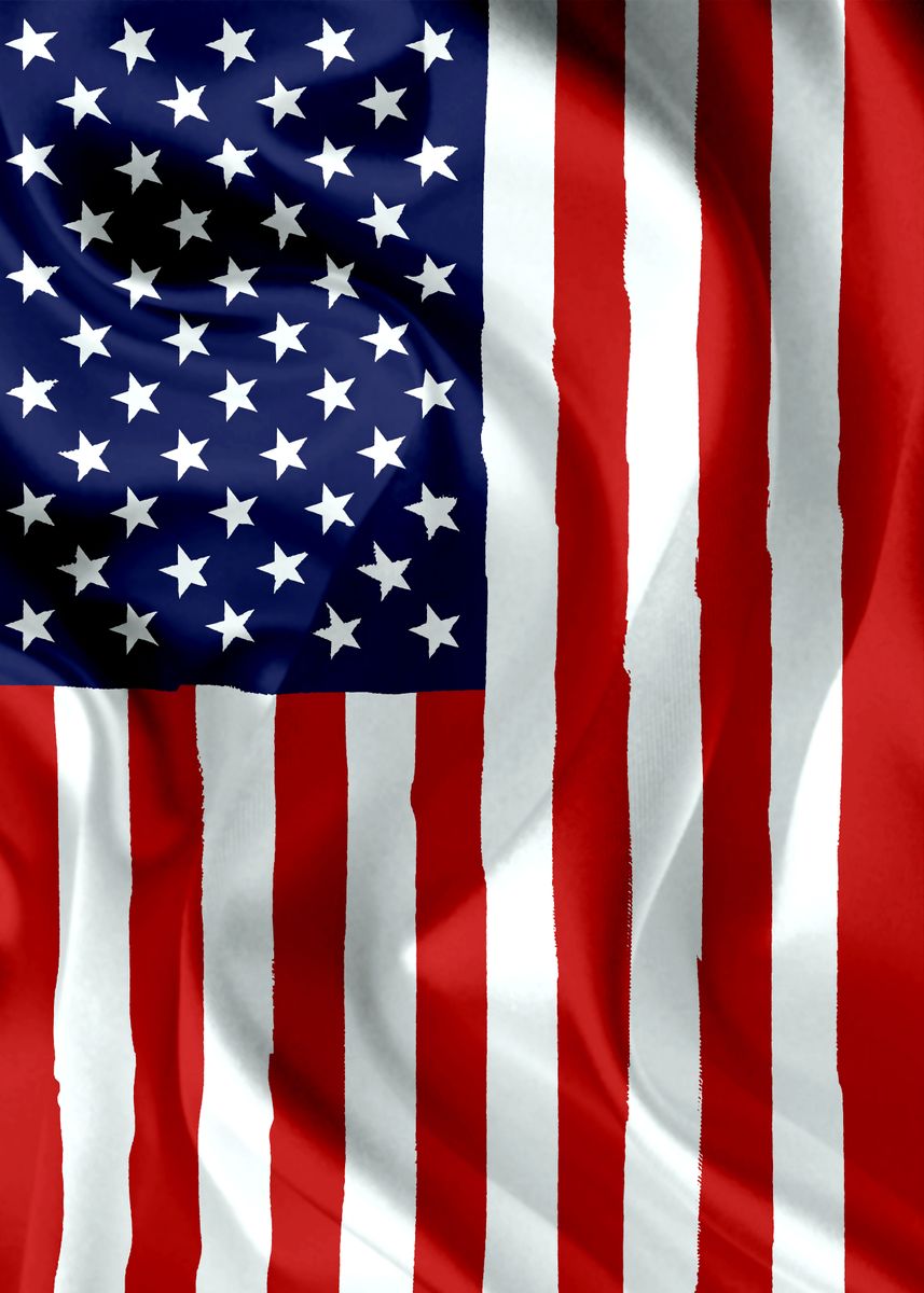 'The American Flag' Poster by Art Ofphotos | Displate