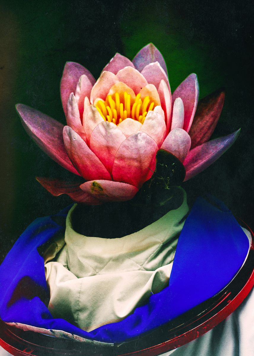 'Lotus' Poster by seam less | Displate