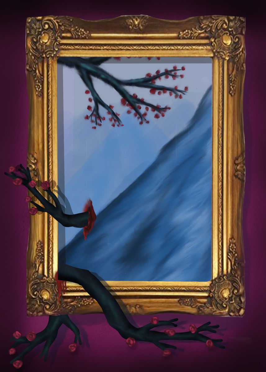 'The Cursed Painting ' Poster, picture, metal print, paint by Savi ...